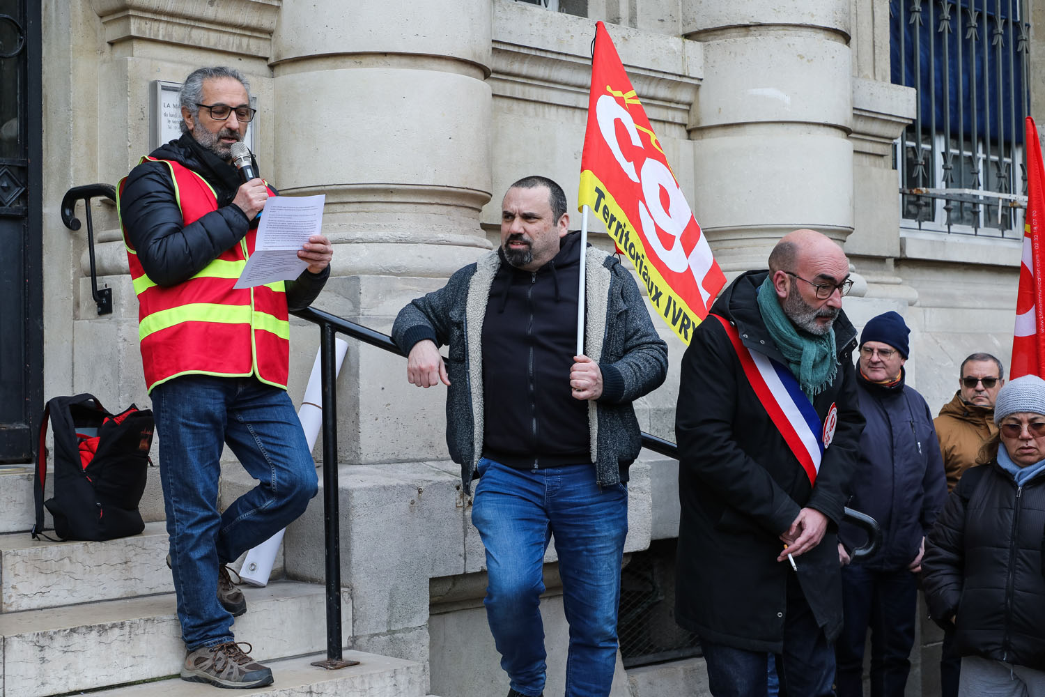 Contre la réforme des retraites | Ville d'Ivry-sur-Seine